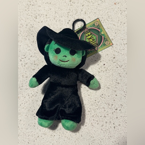 Wicked | Toys | Wicked Elphaba Thropp 7 Plush Keychain Nwt Official ...